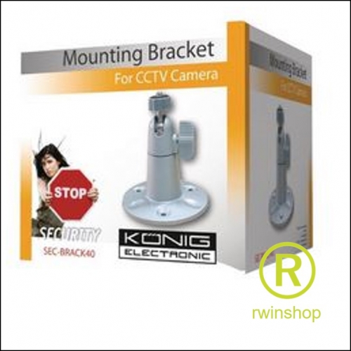 SEC-BRACK40 wandbeugel camera compact en universeel, draaibaar